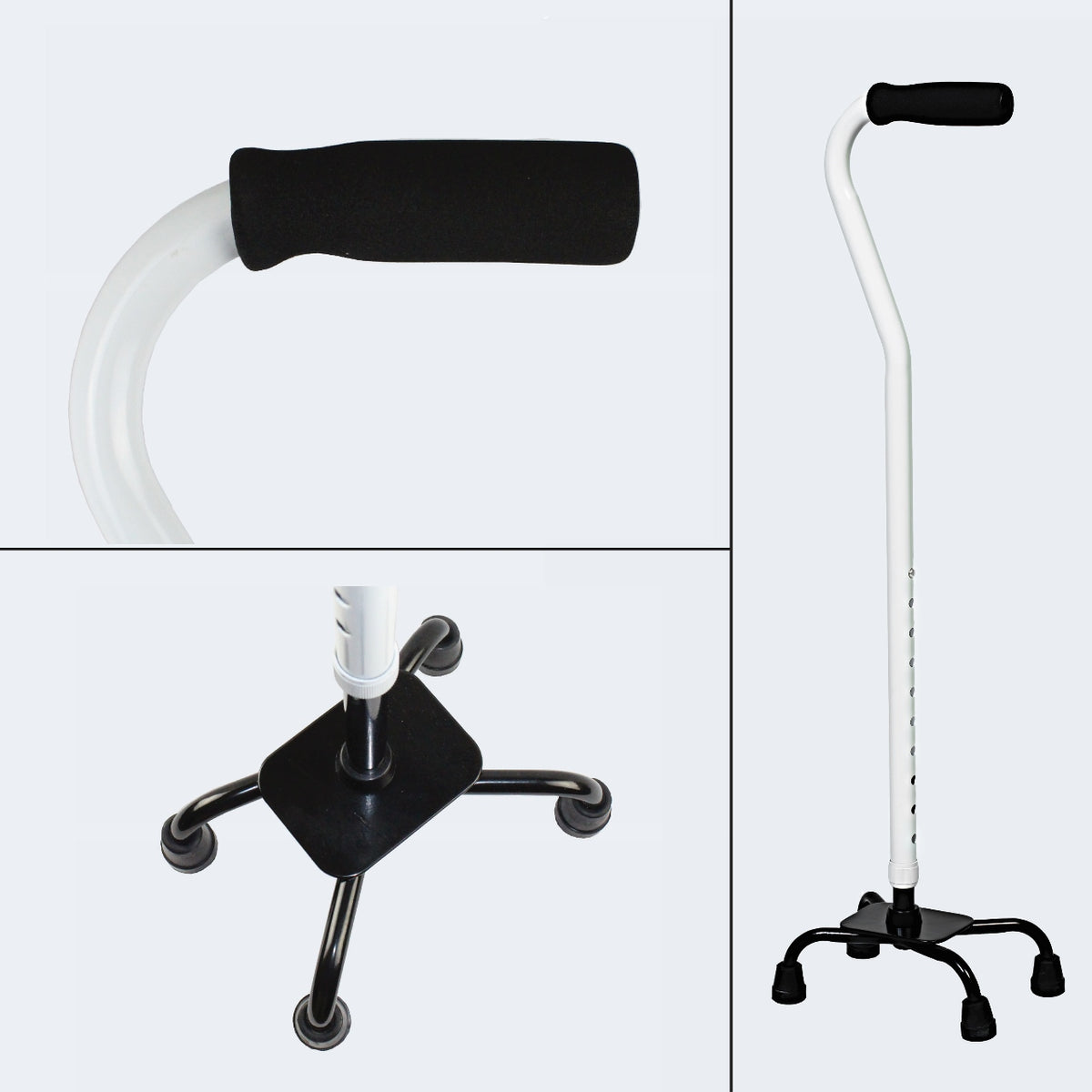 walking cane quad base